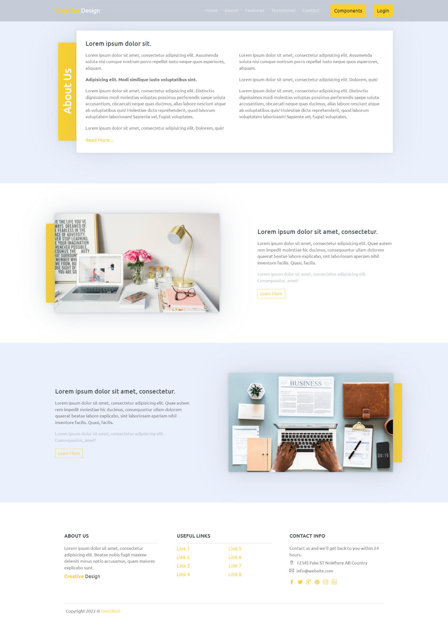 GitHub - Mit2001/Single-page-template-into-multiple-pages-template