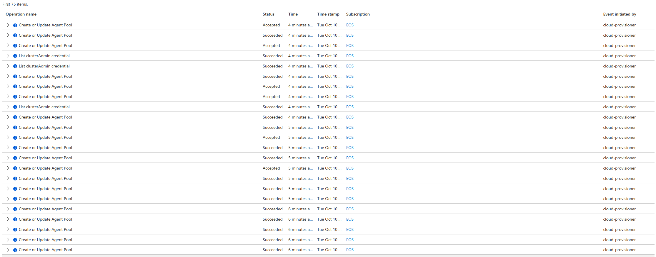 [AzureManagedCluster][Spot] `AzureManagedMachinePool` fluctuating between `Running` and ...
