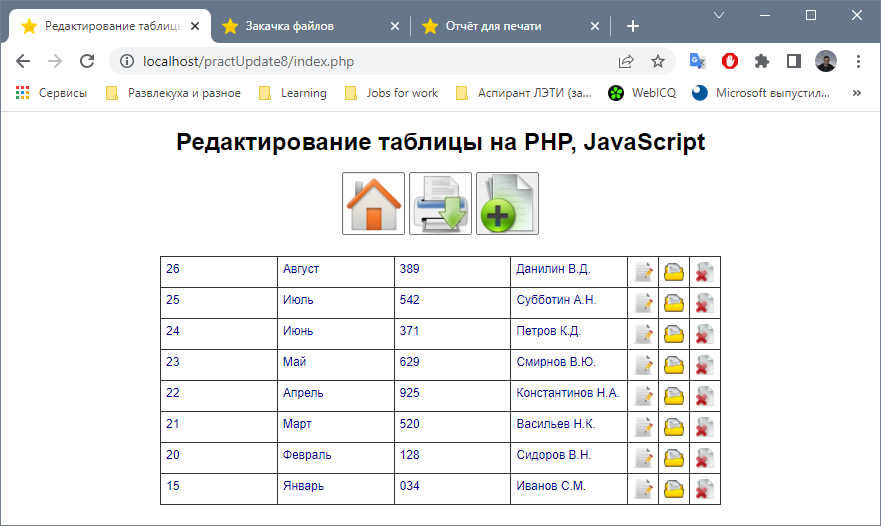 GitHub - alex1543/practUpdate: Sample website for editing tables in MySQL