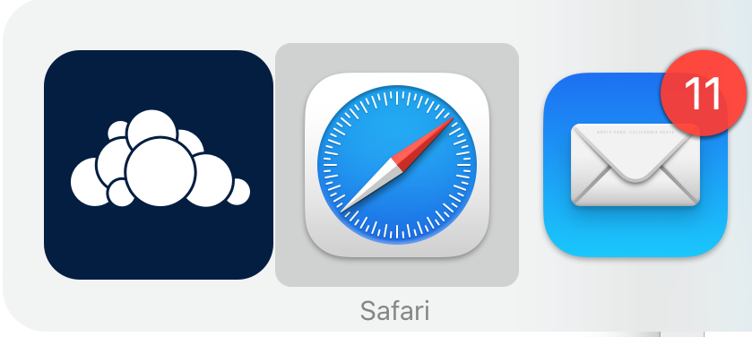 ownCloud icon bigger that MacOS standard · Issue #10995 · owncloud/client · GitHub