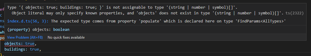 Query Engine Api Missing Population Options · Issue 16305 · Strapistrapi · Github