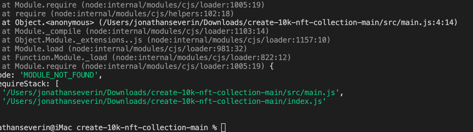 npm run generate Issue · Issue #1040 · HashLips/hashlips_art_engine · GitHub