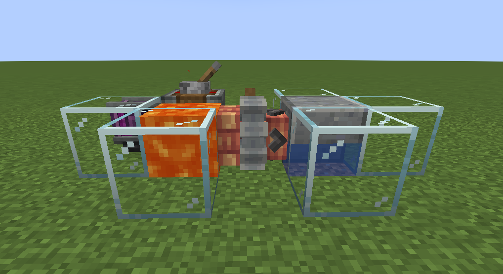 Waterlogged blocks voided in interaction with fluid pipe stone ...