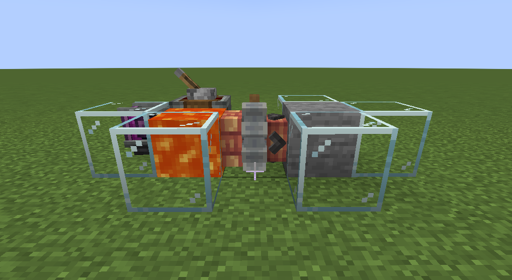 Waterlogged blocks voided in interaction with fluid pipe stone ...