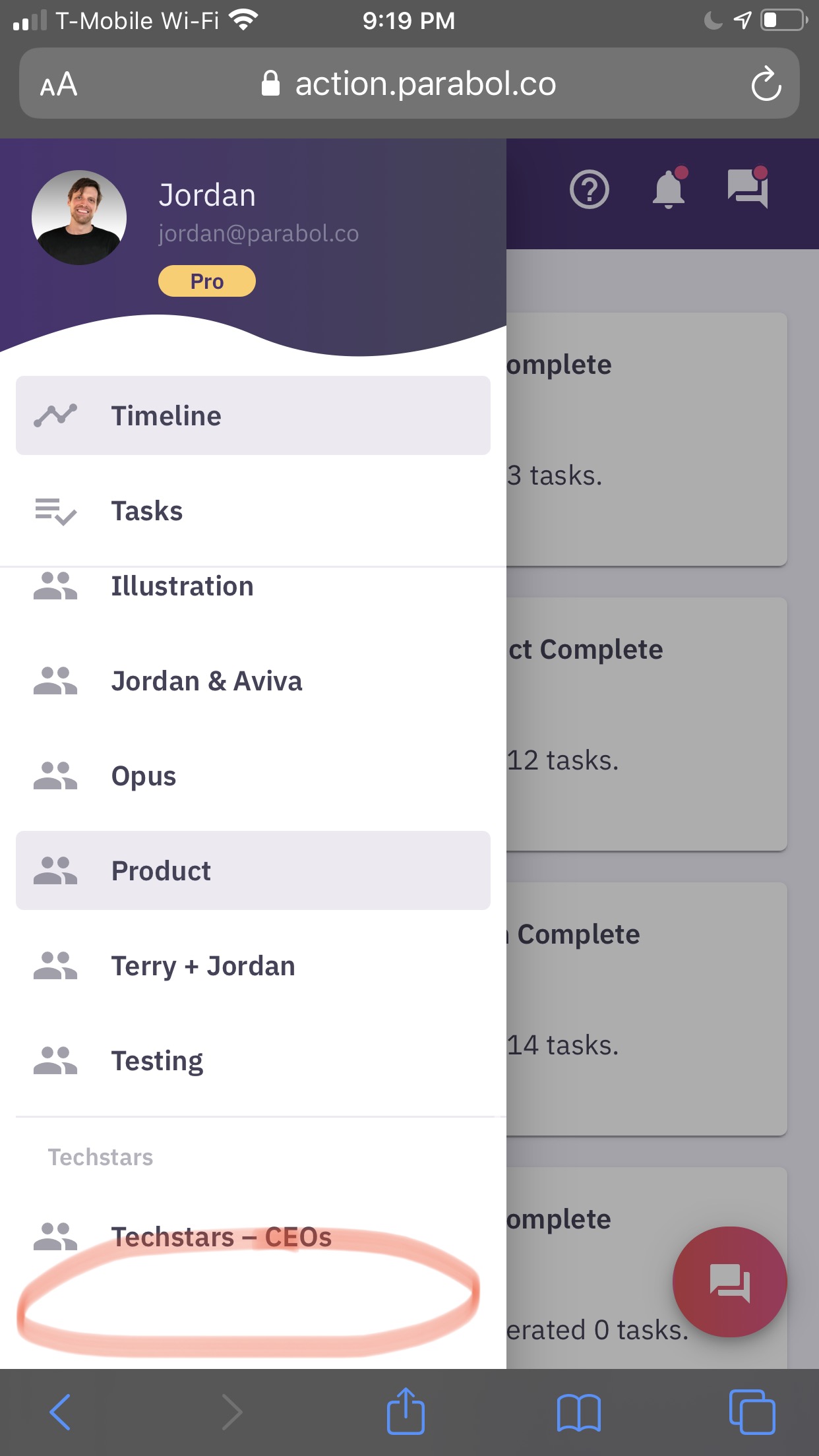 Add "add team" to mobile · Issue #3654 · ParabolInc/parabol · GitHub