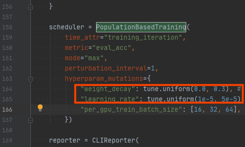 [tune] `hyperparam_mutation` values must be either · Issue #10970 · ray-project/ray · GitHub