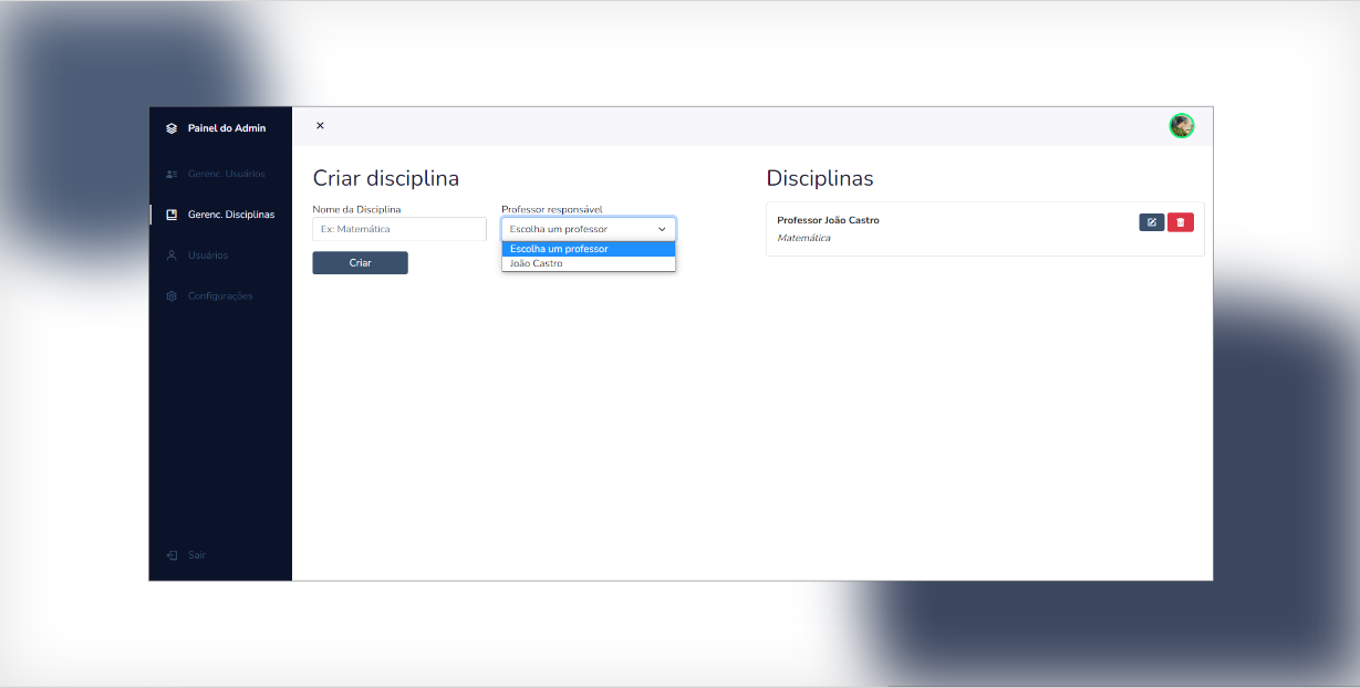 GitHub - alexfernandorochadealmeida/GestaoEscolar: Um projeto que ...