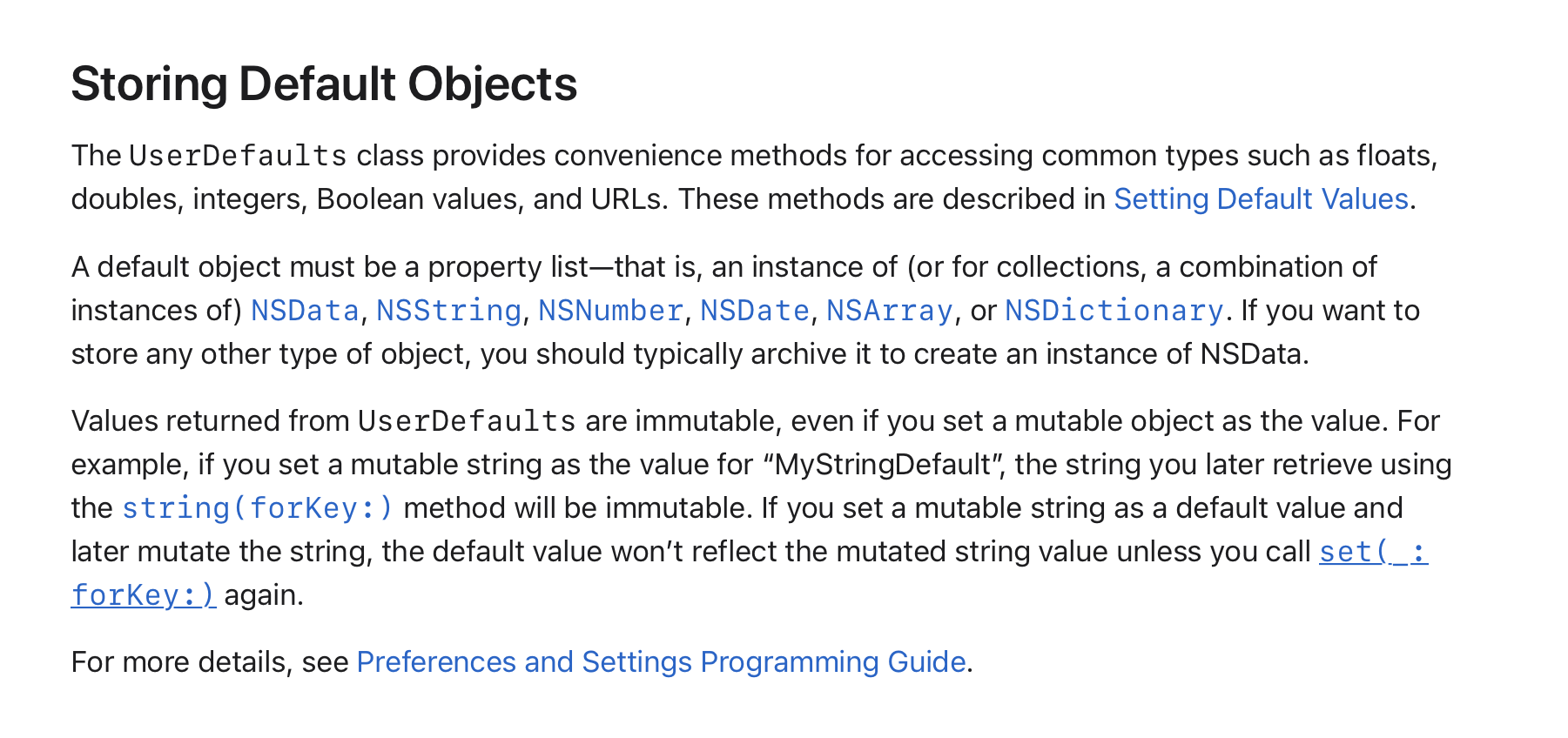 [Data management] UserDefaults, CoreData + KeyChain · Issue #6 · Rookie0031/Swift-Questions · GitHub