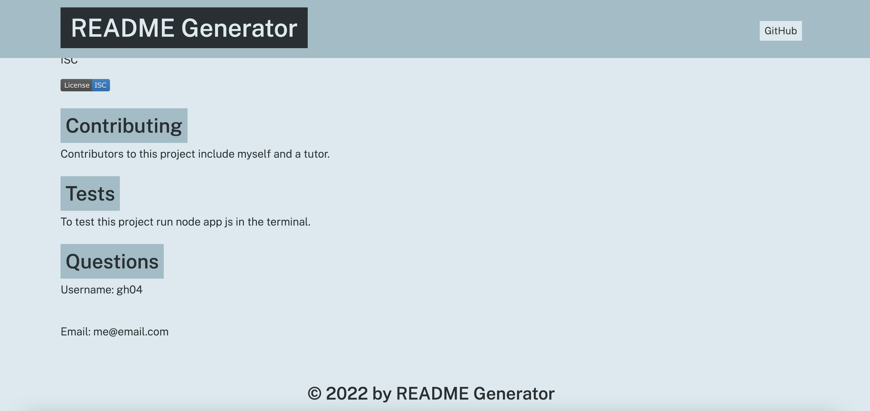GitHub - JessicaM04/README-generator
