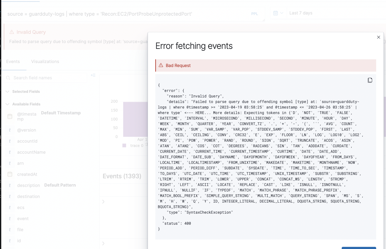 [BUG] Errors & unexpected behaviour for fields names which are reserved ...