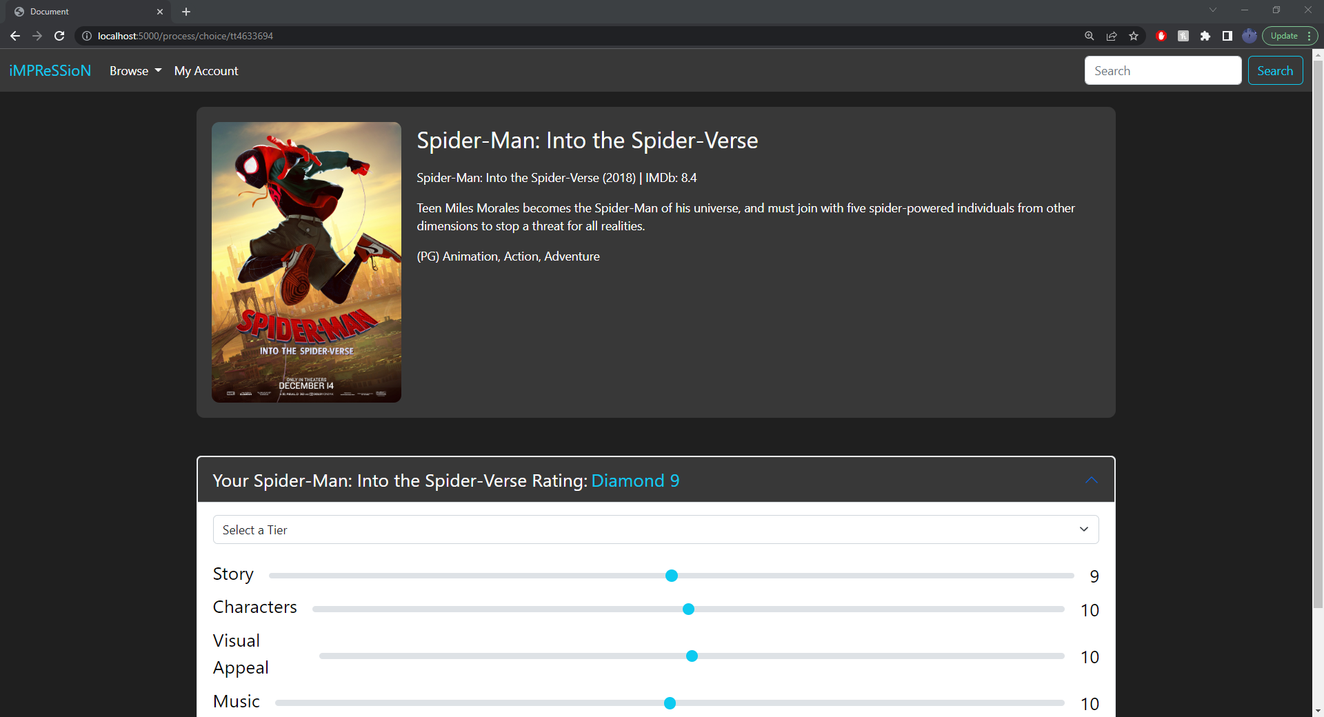 GitHub - davidpierce24/iMPReSSioN-python-flask-full-stack