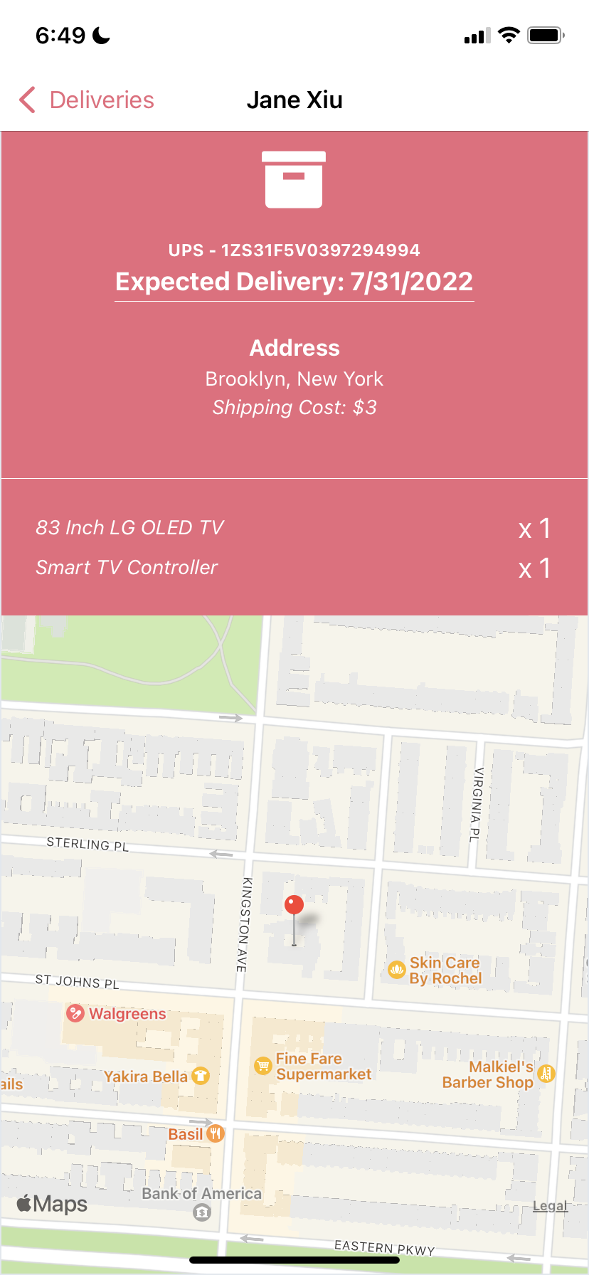 Github Davidpierce24ship It Ups Delivery Tracker Clone React Native