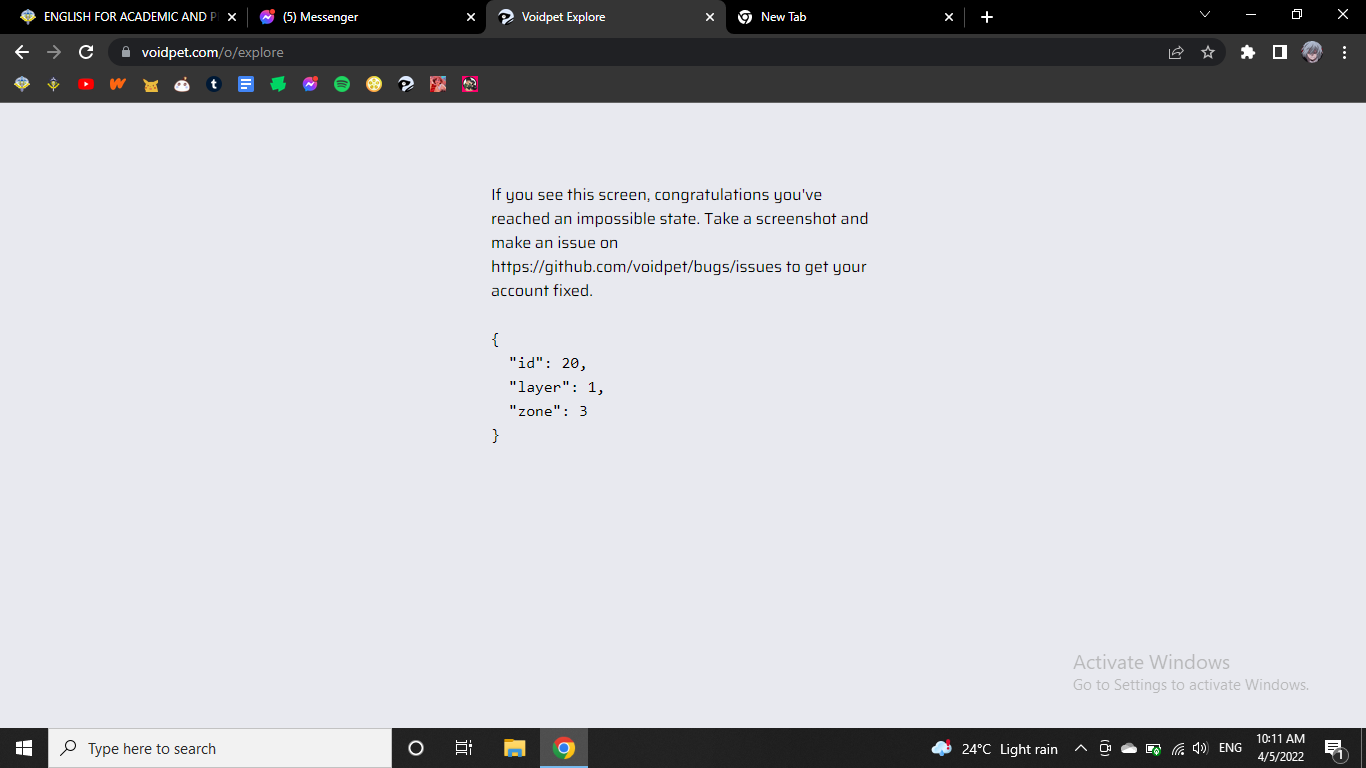 "Impossible State" · Issue #190 · voidpet/bugs · GitHub