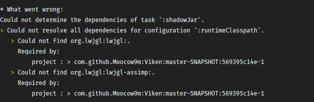 LWJGL Dependencies fail to resolve · Issue #3988 · jitpack/jitpack.io · GitHub