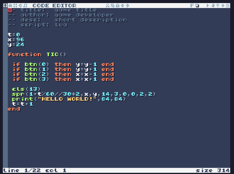 Multiple resolution support · Issue #1250 · nesbox/TIC-80 · GitHub