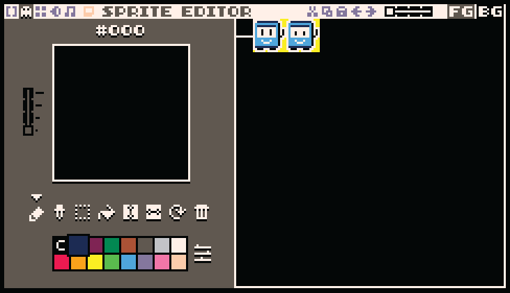 More colorful default palette and editor · Issue #567 · nesbox/TIC-80 · GitHub