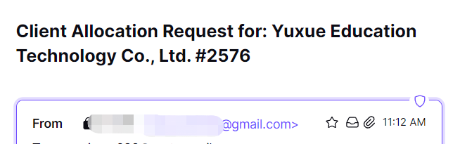 Client Allocation Request for: Yuxue Education Technology Co., Ltd. · Issue #2576 · filecoin ...