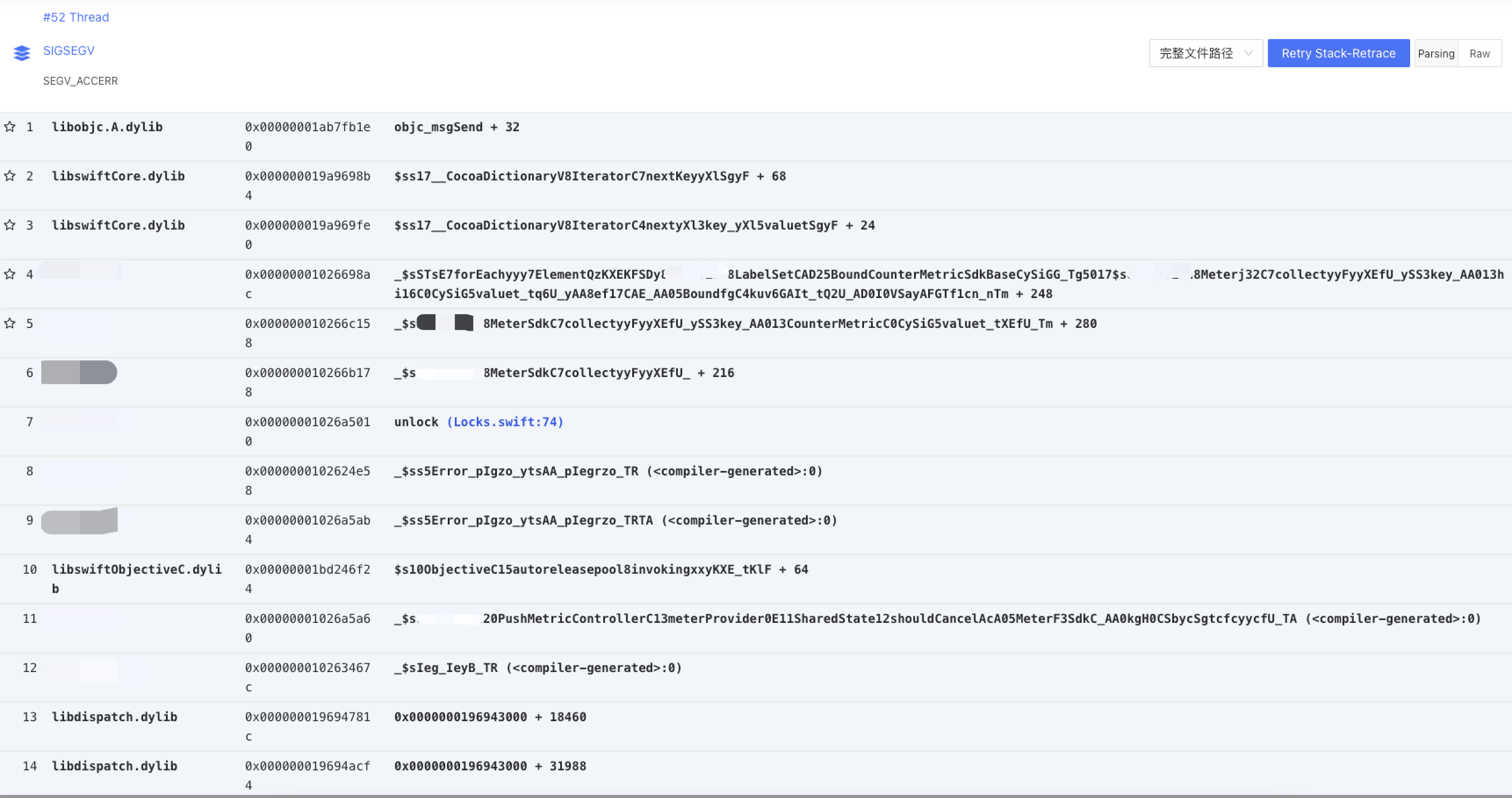 Crash in Metrics MeterSdk.collect · Issue #302 · open-telemetry/opentelemetry-swift · GitHub
