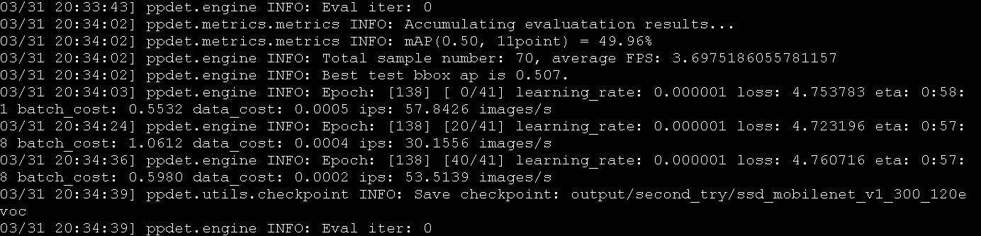 利用自己voc数据集进行是ssd_mobilenet_v1_voc预训练模型迁移学习时，loss一直不怎么下降 · Issue #8018 · PaddlePaddle ...