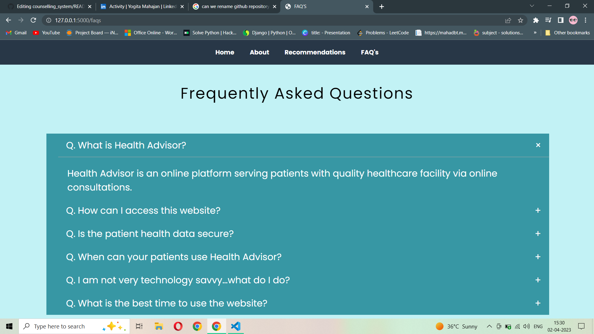 GitHub - yogita-github/counseling_system