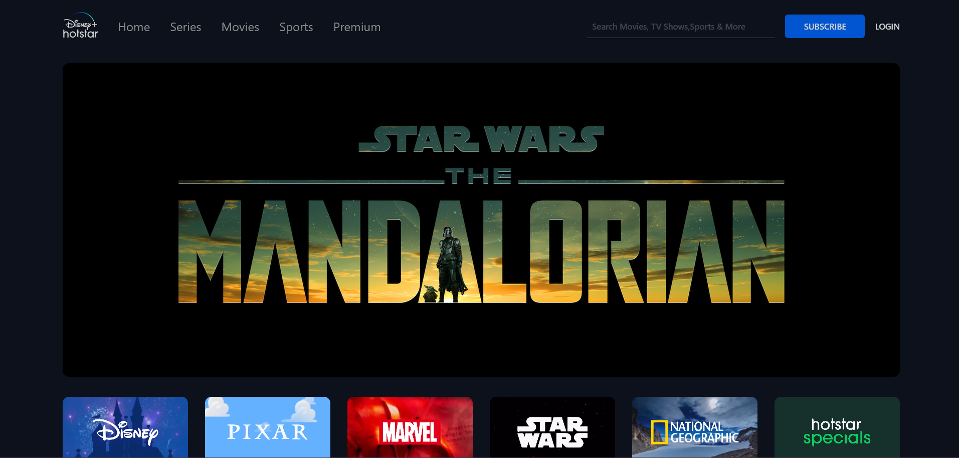 GitHub - UmairFaheem042/DisneyPlusHotstar: Hello there! this is an attempt from my side to clone ...