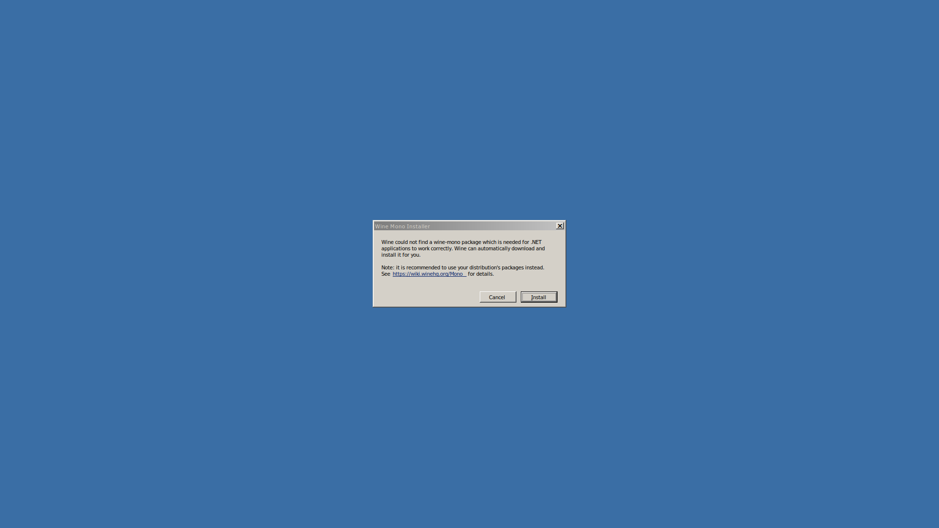 [Bug]: running any executables that isnt programs menu causes this error[the executables work in ...