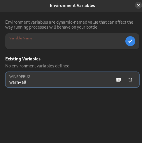 [Bug]: running any executables that isnt programs menu causes this error[the executables work in ...