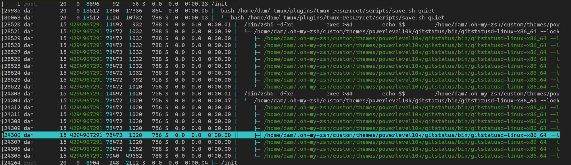 Gitstatus Subprocess Nice Value · Issue 423 · Romkatv Powerlevel10k · Github