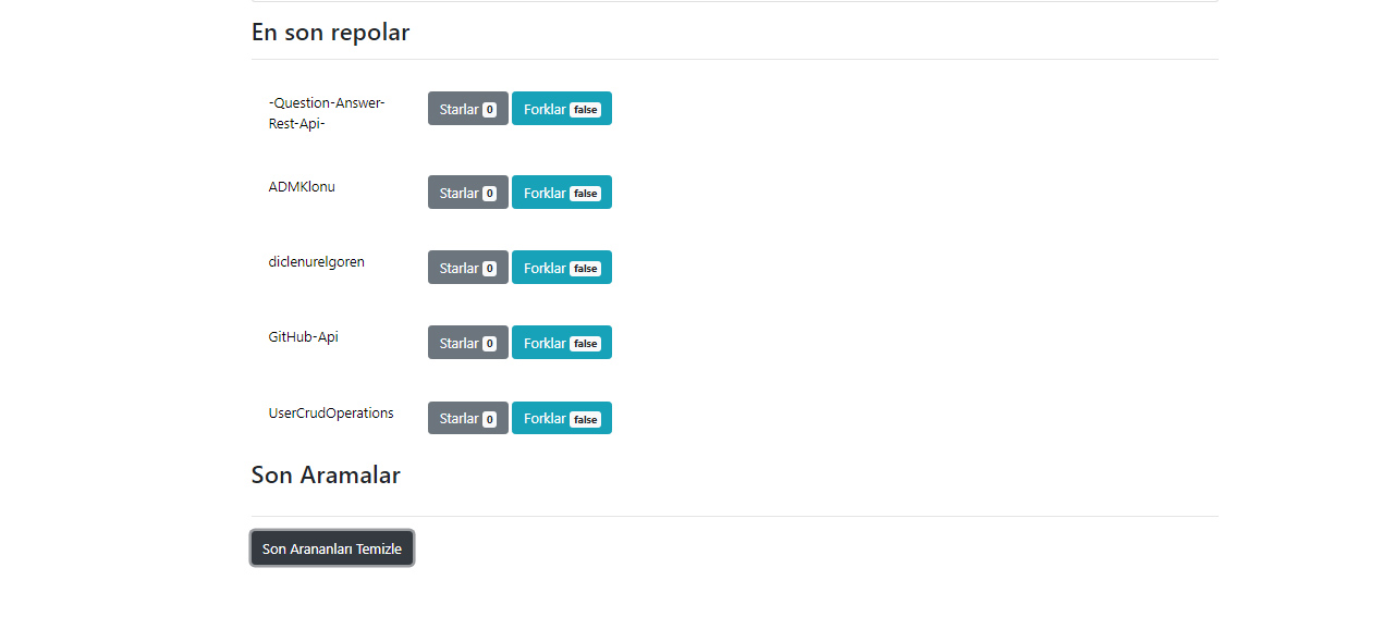 GitHub - diclenurelgoren/GitHub-Api