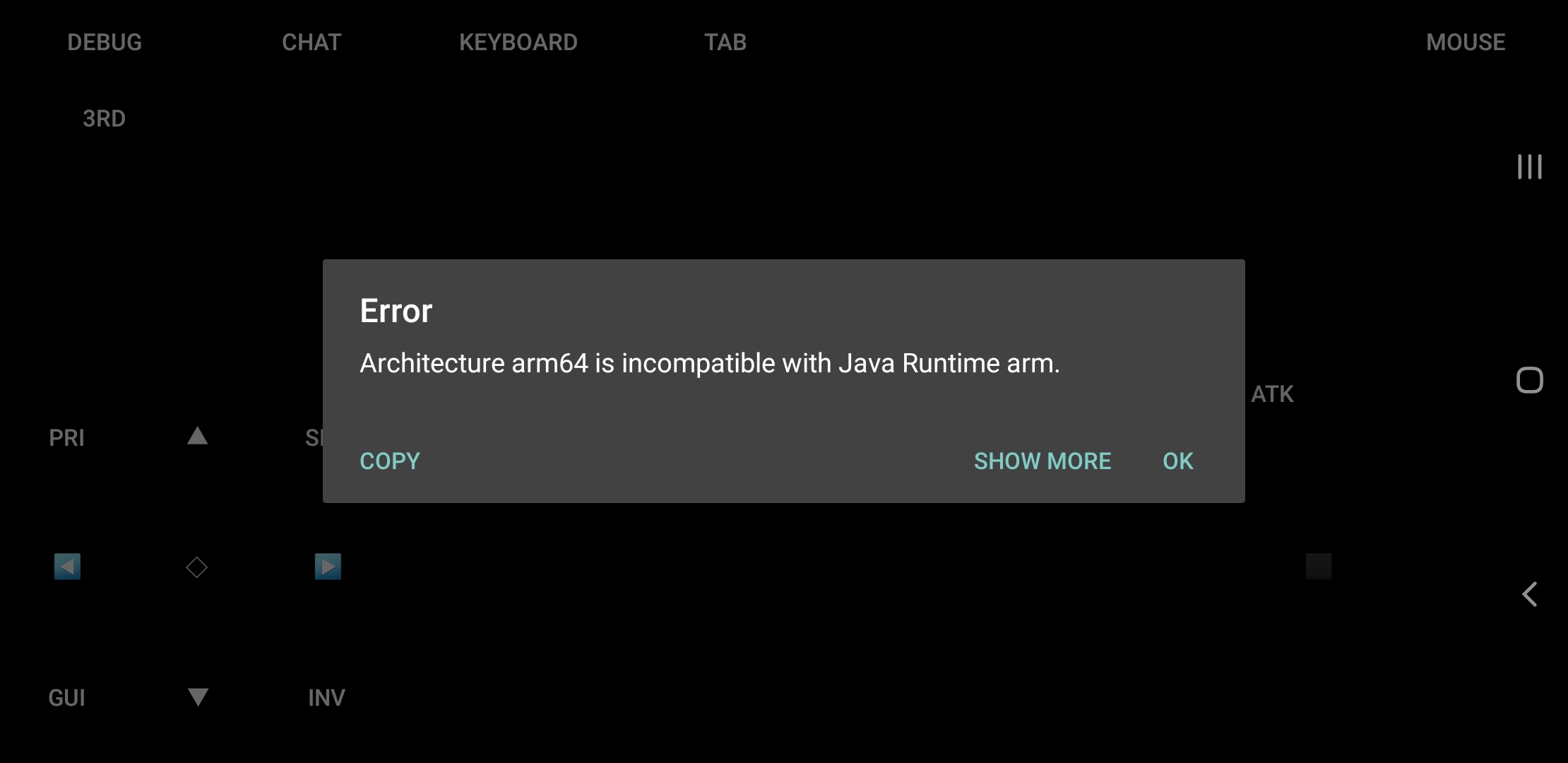 Bug Arm64 Jre17 Not Working On A 64 Bit Device · Issue 3045 · Pojavlauncherteampojavlauncher 