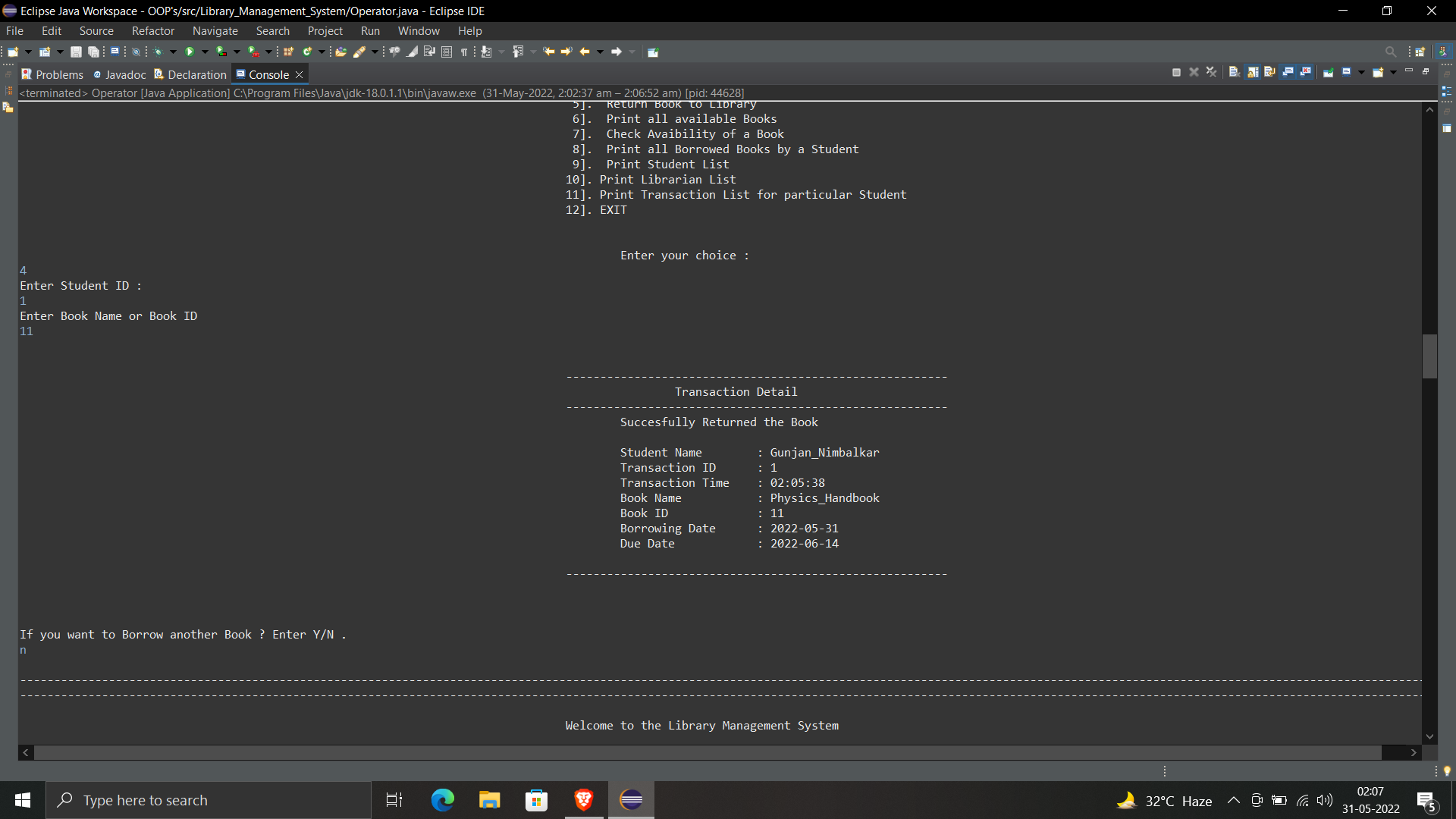 GitHub - Gunjan-2002/Library-Management-Project