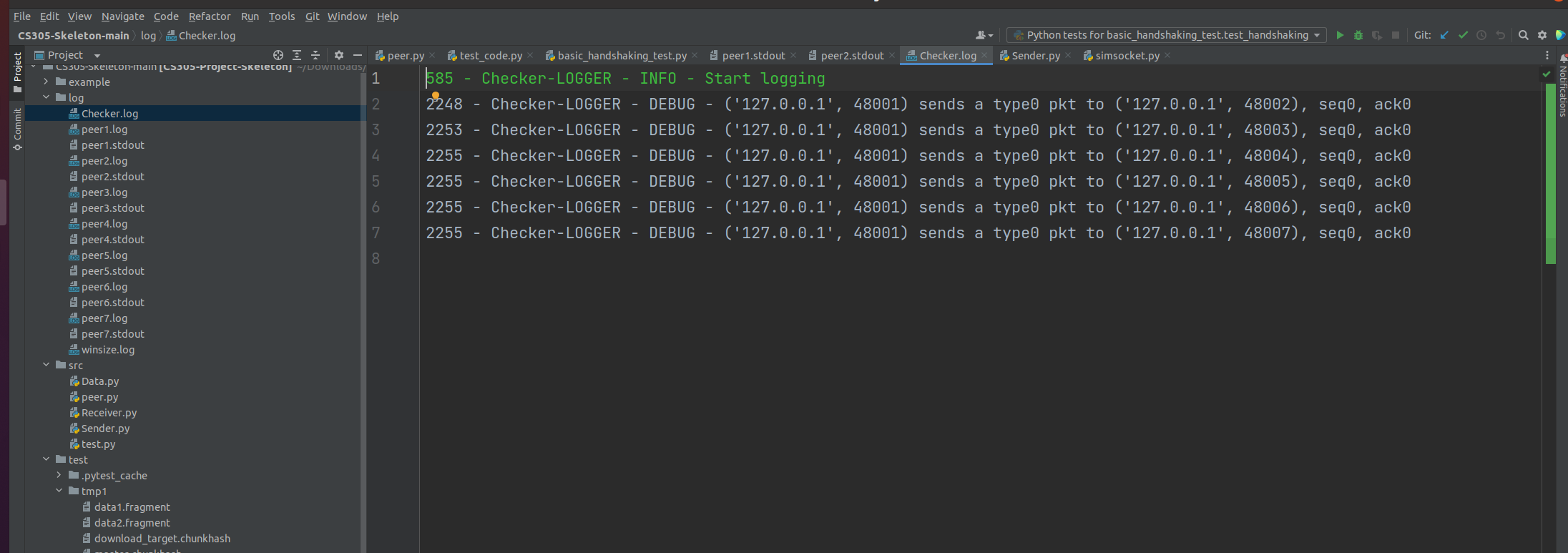 handshaking报错问题 · SUSTech-CS305-Fall22 · Discussion #60 · GitHub