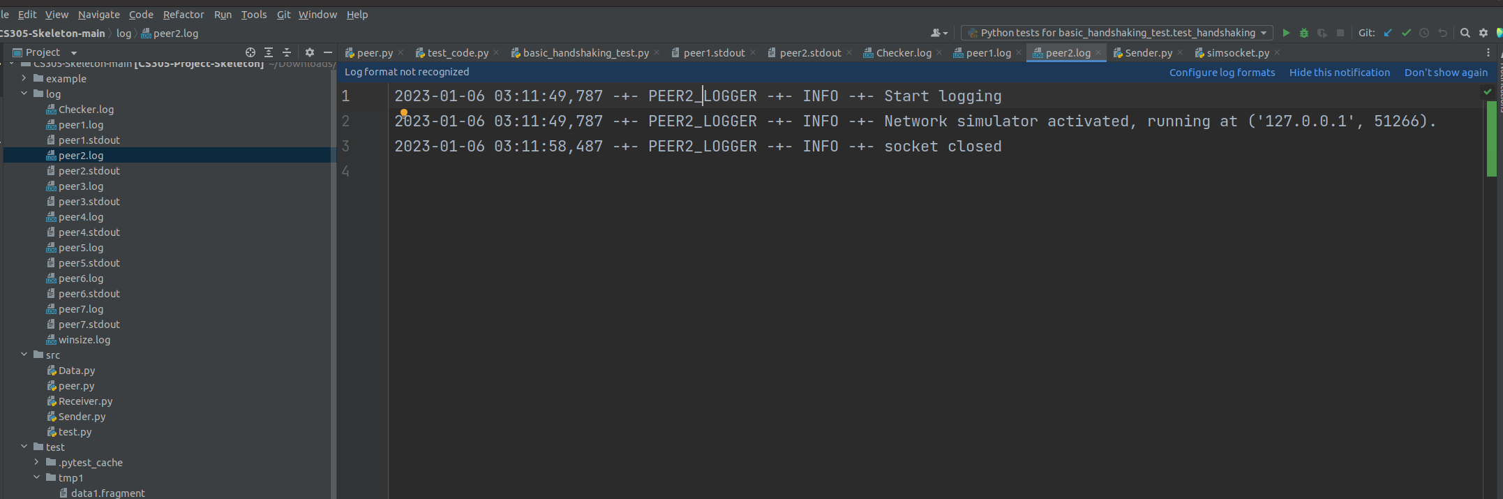 handshaking报错问题 · SUSTech-CS305-Fall22 · Discussion #60 · GitHub