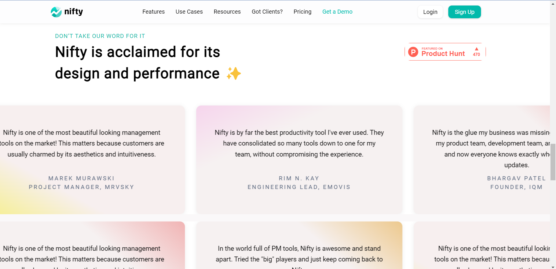 GitHub - centauricoder01/Nifty-Clone: This is Nifty website clone. It's a team Project and we ...