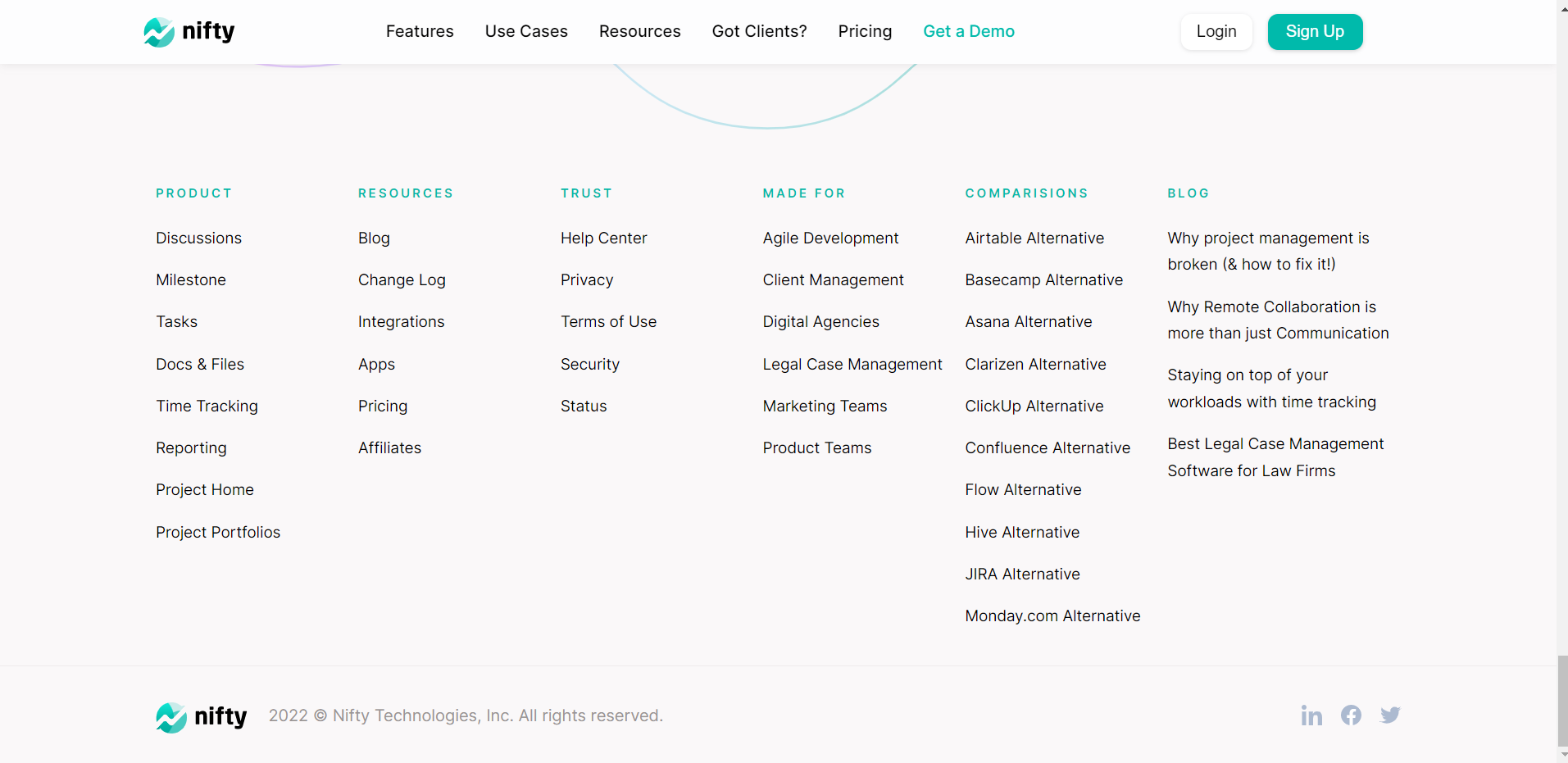 GitHub - centauricoder01/Nifty-Clone: This is Nifty website clone. It's a team Project and we ...