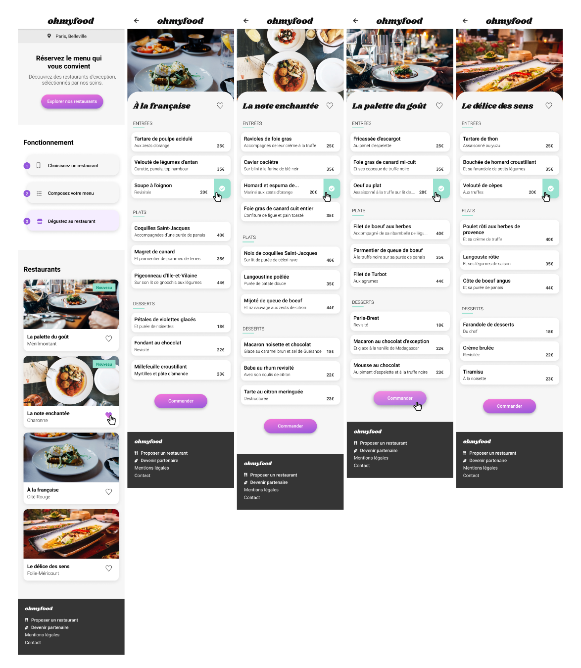 GitHub - chris4FE/OhMyFood: Projet 3 - OhMyFood