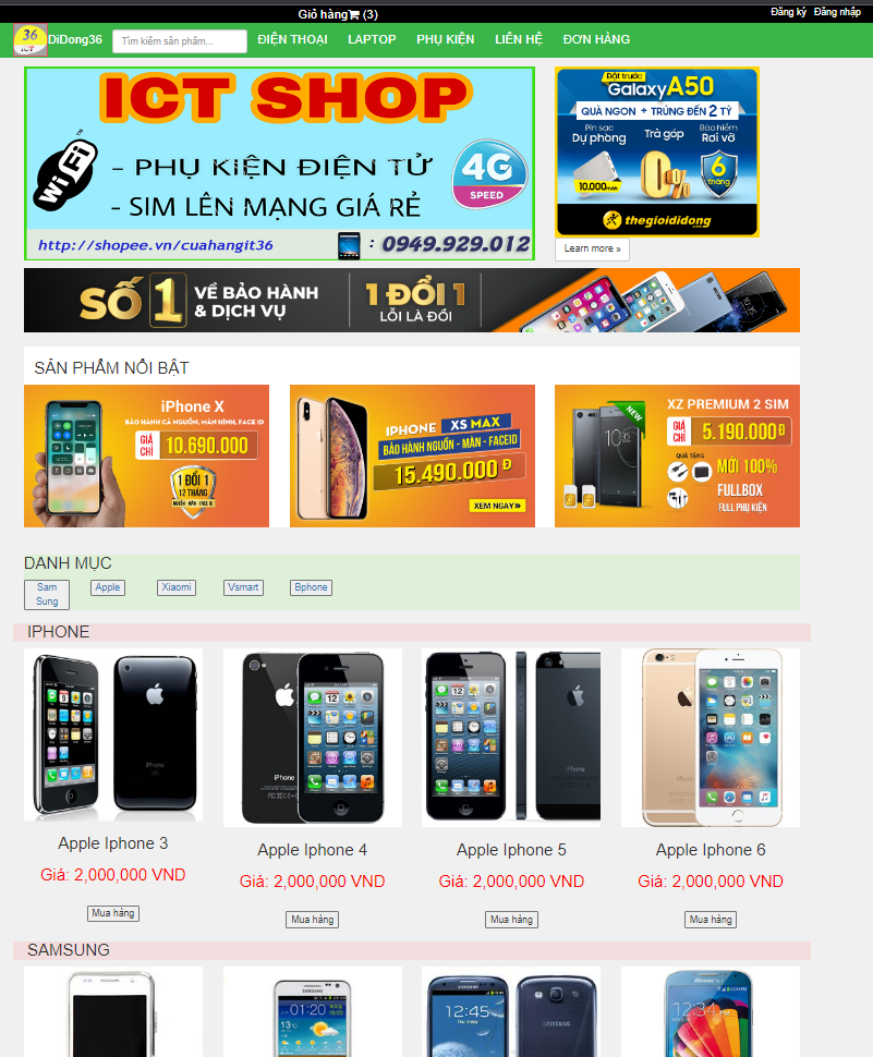 GitHub - huyhoangdo030420/Dienthoai-Website