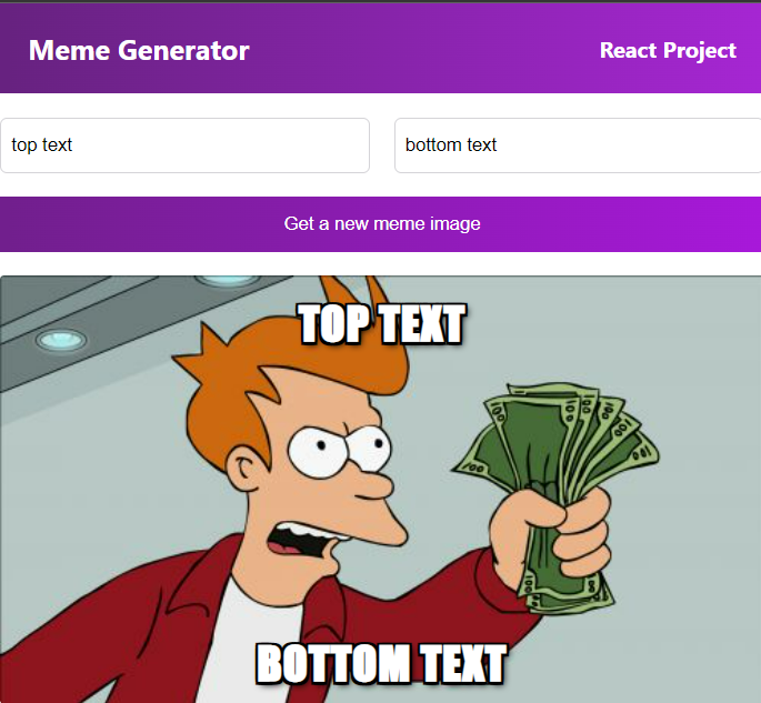 GitHub - satish1550/MemeGenerator