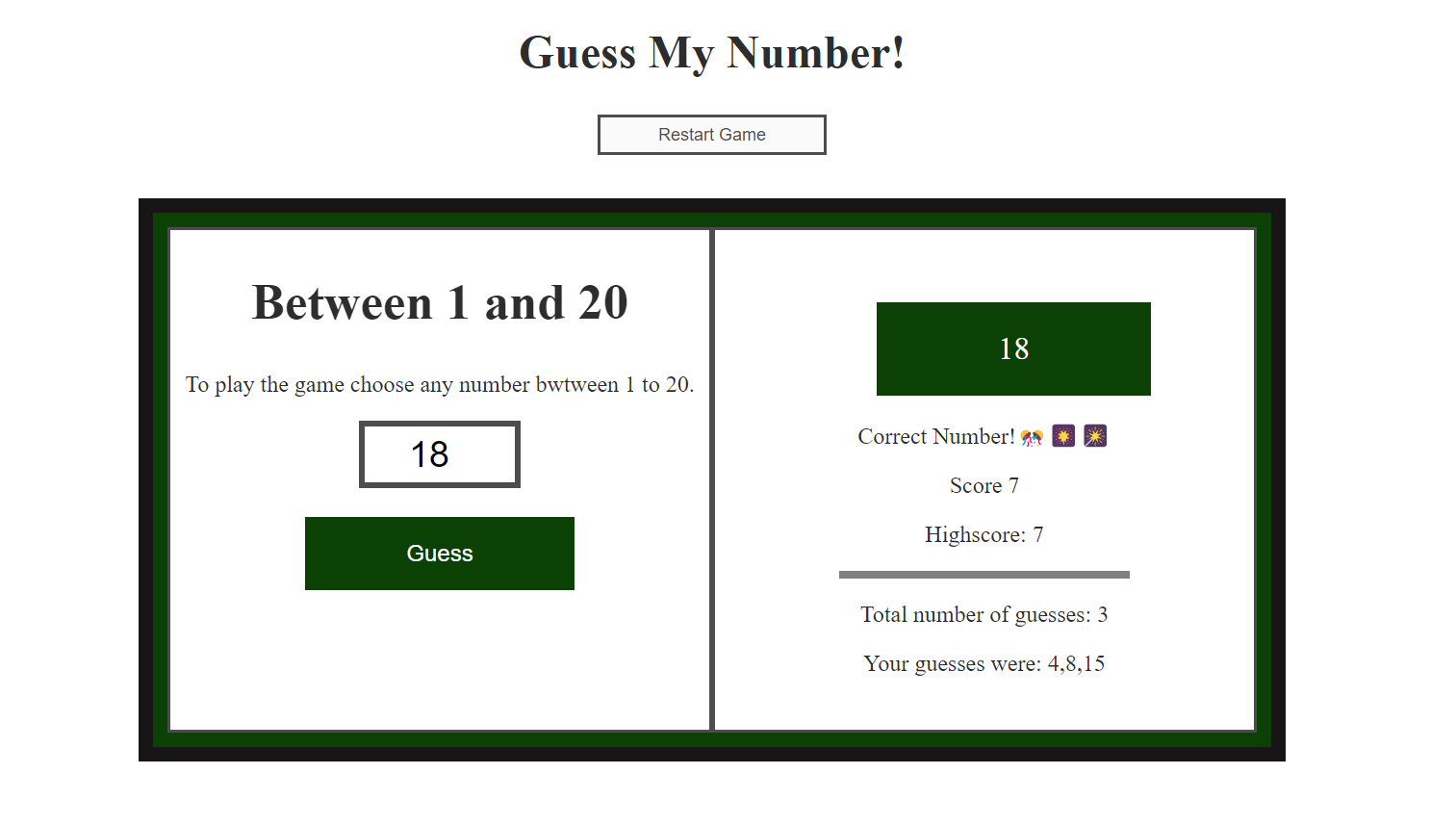 Github Promise Hlungwaniln Ai Guess Number Guess The Secret Number If Your Guess Is Too