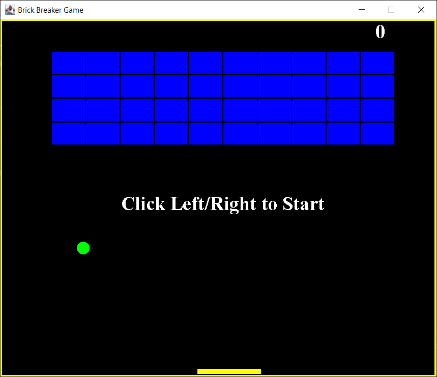 GitHub - saipraveen17/Brick-Breaker-Game: This game Brick Breaker is a small Minor Project done ...