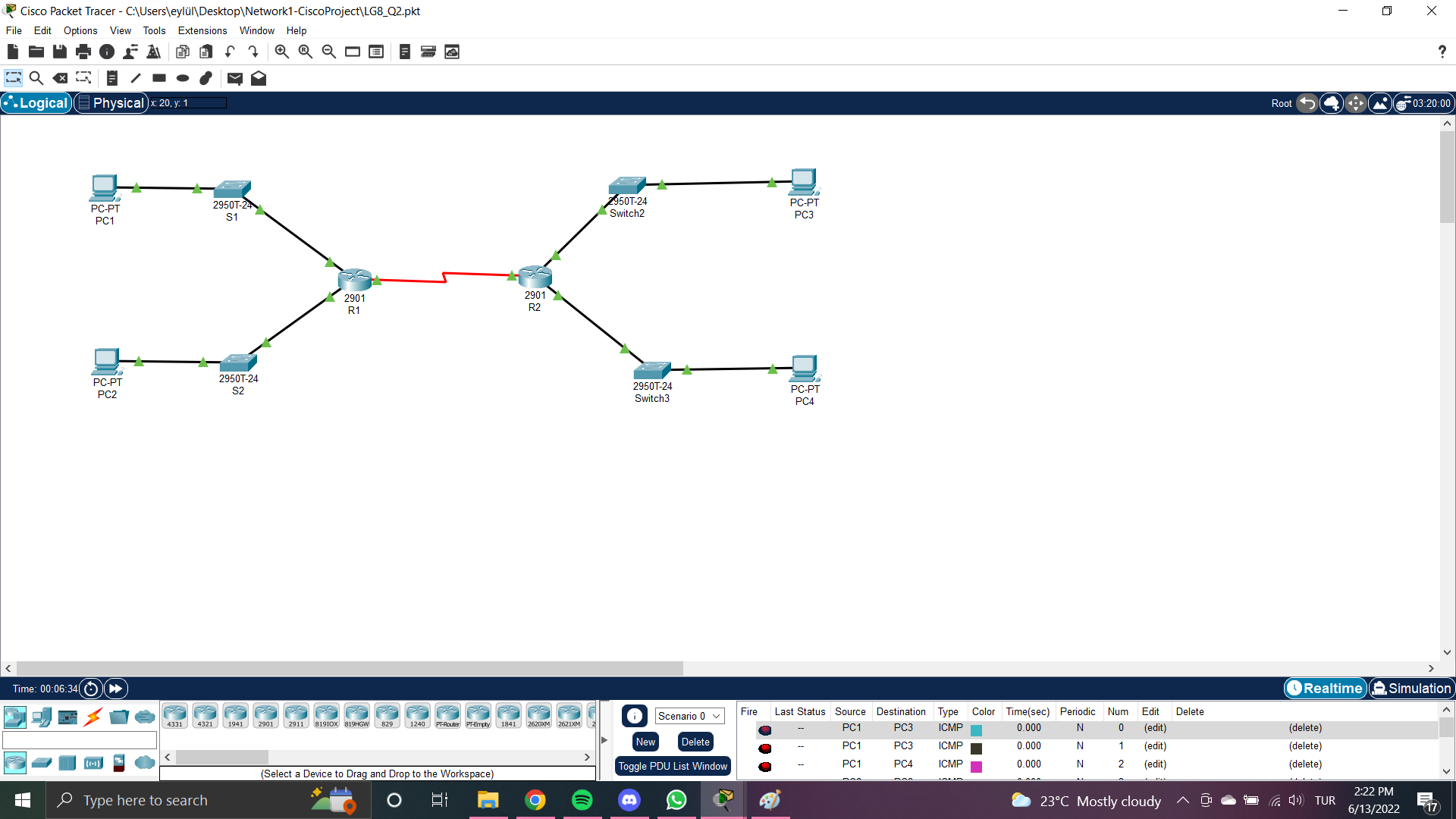 GitHub - eylulaykose/fundamentals-of-Computer-Networks