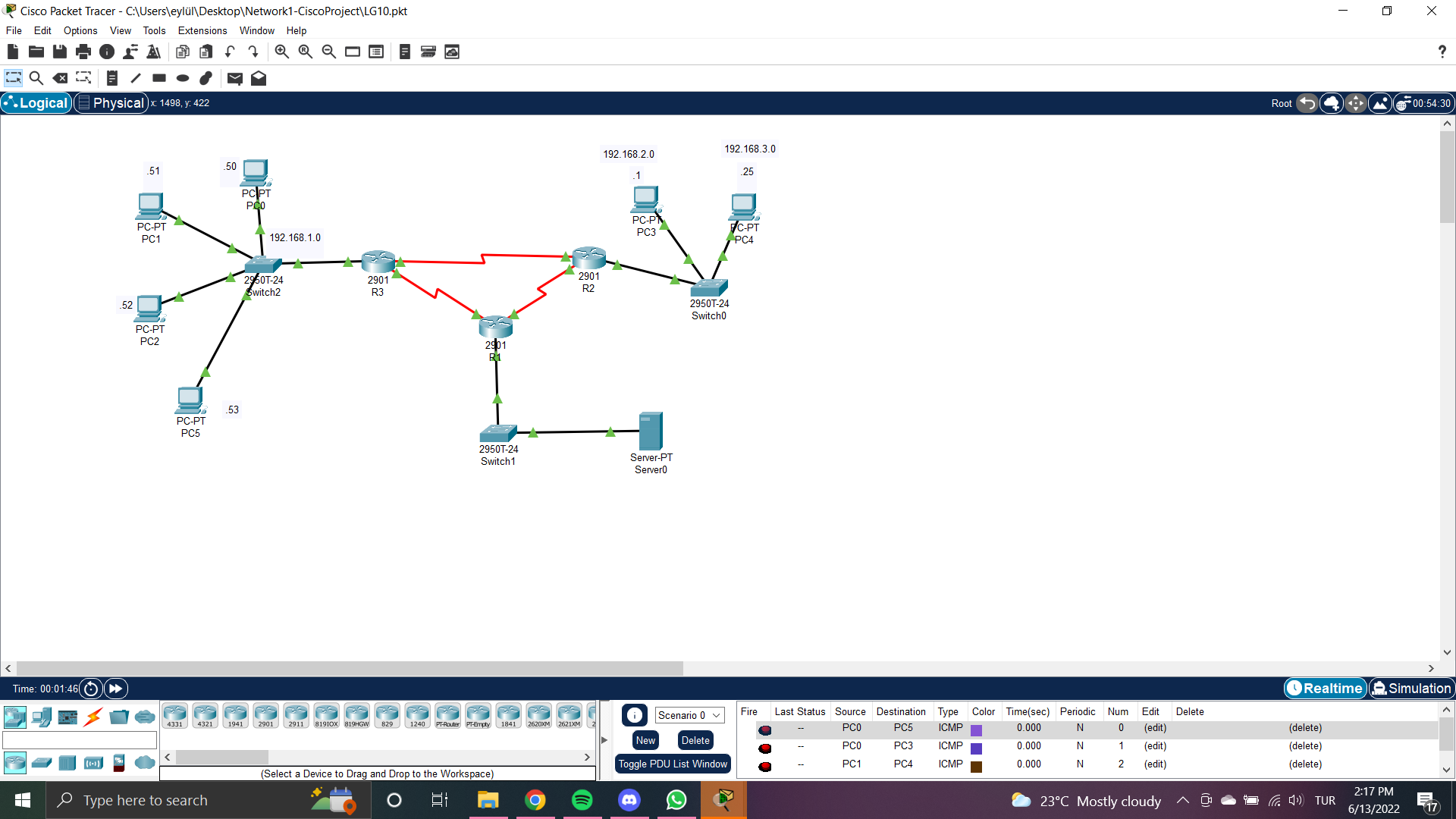 GitHub - eylulaykose/fundamentals-of-Computer-Networks