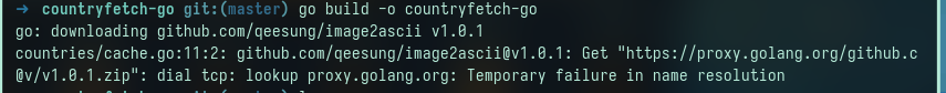 dial tcp: lookup proxy.golang.org: Temporary failure in name resolution · Issue #2 ...