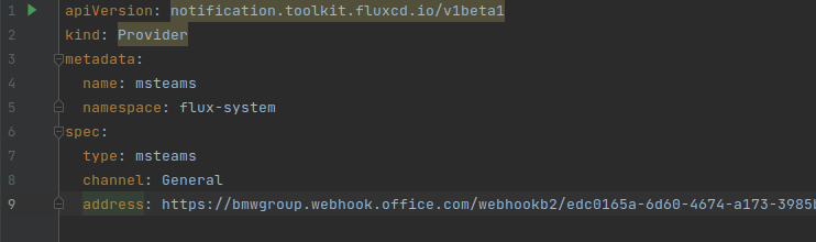 FluxCD notification error sending to Microsoft Teams · fluxcd flux2 · Discussion #2719 · GitHub