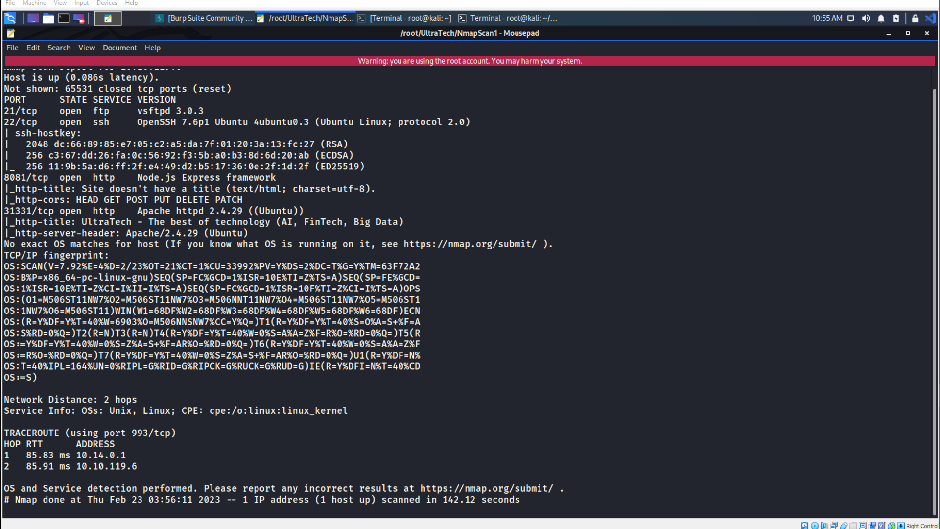GitHub - El-Turkco/UltraTech_CTF: UltraTech_CTF
