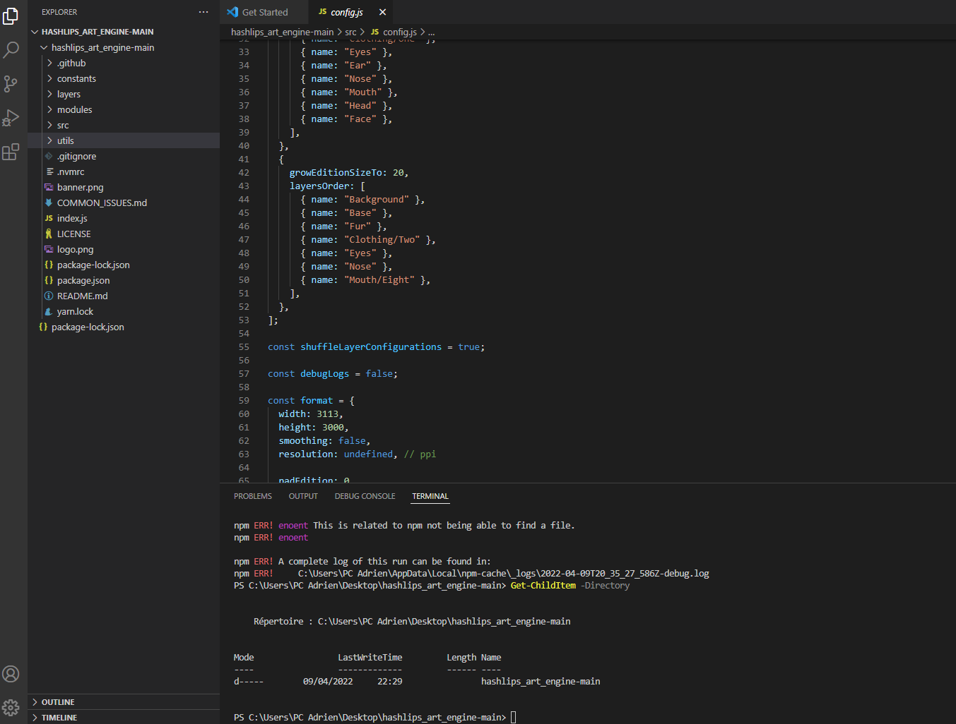 TypeError: Cannot read properties of undefined (reading 'replace ...