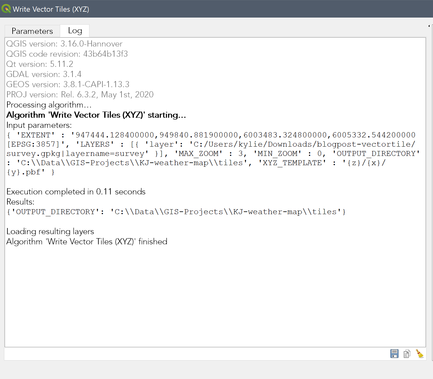 Write Vector Tiles Both Mbtiles And Xyz Not Producing Output 3160 Hannover · Issue 41367