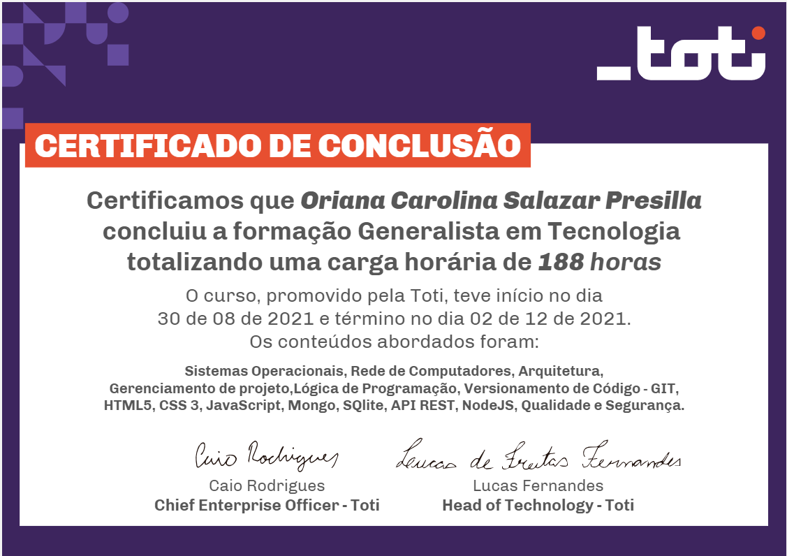 GitHub - Salazar-Ori/Certifica-ao_Toti: certificação do curso geral da toti