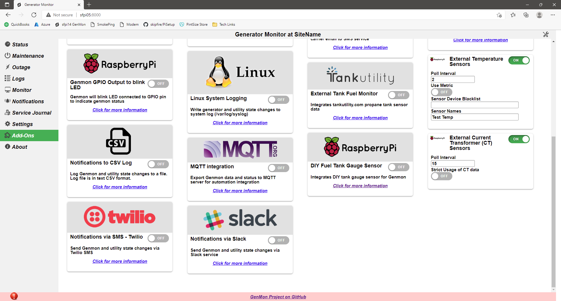 External CTs not showing when no generator connected · Issue #668 ...