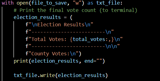 GitHub - Clairedeng9/Election_Analysis